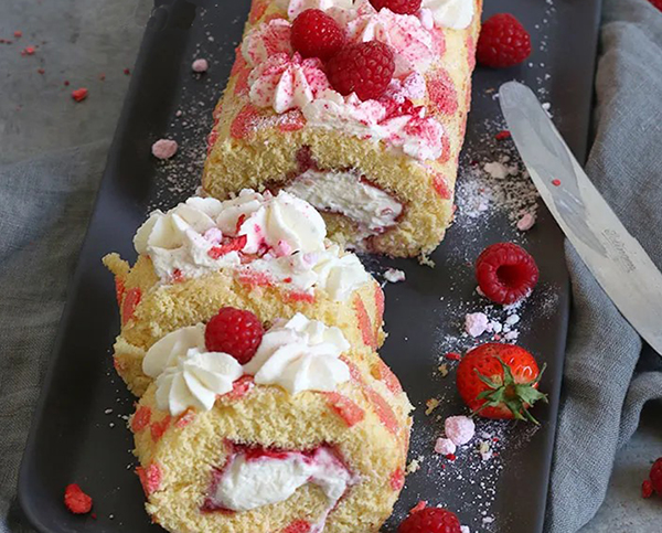 Biscuit roulé aux fruits